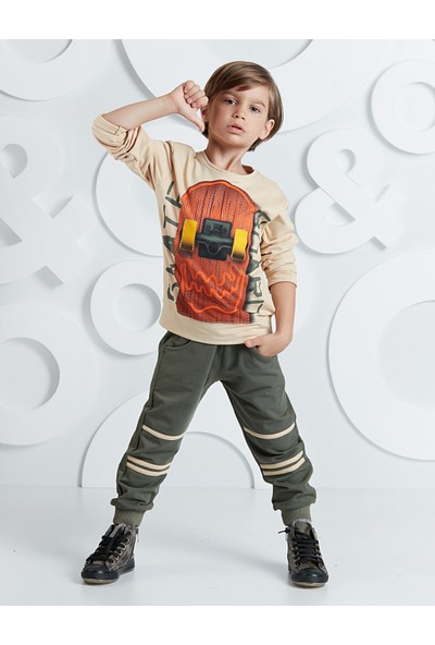 Mushi Skull Board Erkek Çocuk Eşofman Takım Mushi Skull Board Erkek Çocuk Eşofman Takım