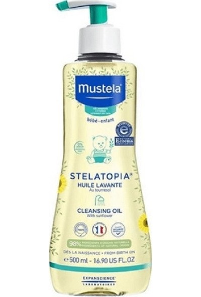 Mustela Stelatopia Cleansing Oil 500 ml - Temizleme Yağı