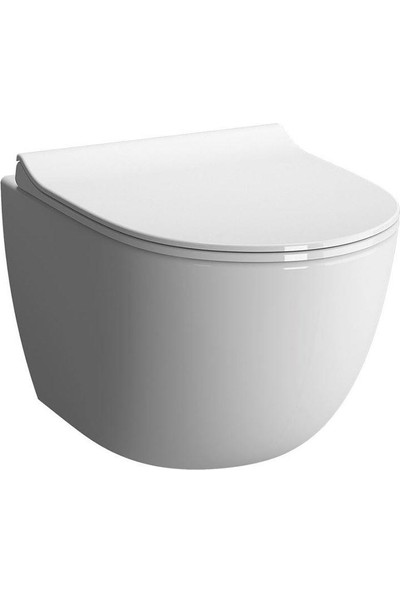 Vitra Sento Rim EX A0559 +Vitra Sento Soft Slim Klozet Kapağı 120-003-009 Vitra Sento Rim EX A0559 +Vitra Sento Soft Slim Klozet Kapağı 120-003-009