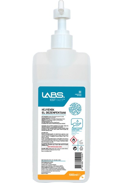 Eyüp Sabri Tuncer Labs Dezenfektan 1000 ml