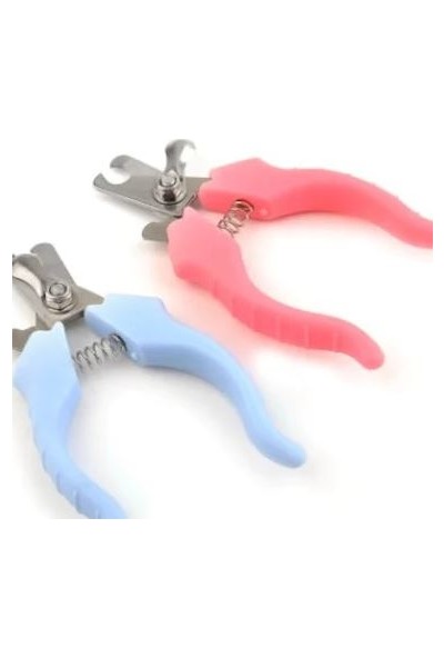 Cmt Evcil Hayvan Tırnak Makası Kedi Köpek Tırnak Makası Mavi - Pembe