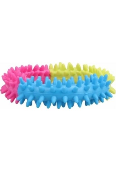 Cmt Köpek Isırma Çemberi Diş Kaşıma Aparatı Köpek Oyuncağı 12 cm