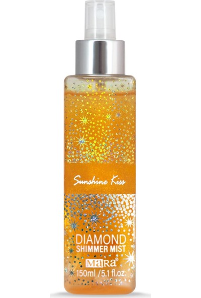 Mara Sunshine Kiss Diamond Shimmer Mist Vücut Spreyi Gold Mara Sunshine Kiss Diamond Shimmer Mist Vücut Spreyi Gold