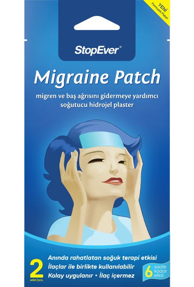Stopever Migranie Patch Migren Bandı 6'lı