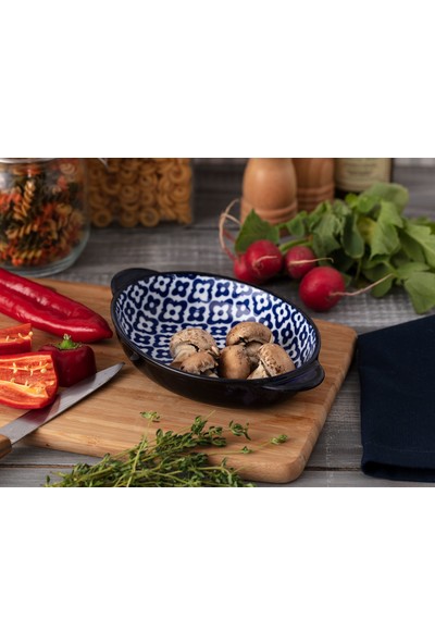 Madame Coco Rêve Bleu Tuyau Oval Kulplu Tabak