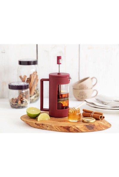 Madame Coco Aly French Press - Kırmızı