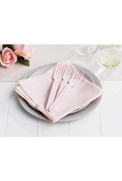 Madame Coco Darel 10'lu Çatal Seti - Soft Pudra