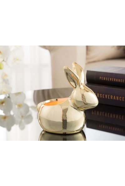 Madame Coco Golden Rabbit Obje