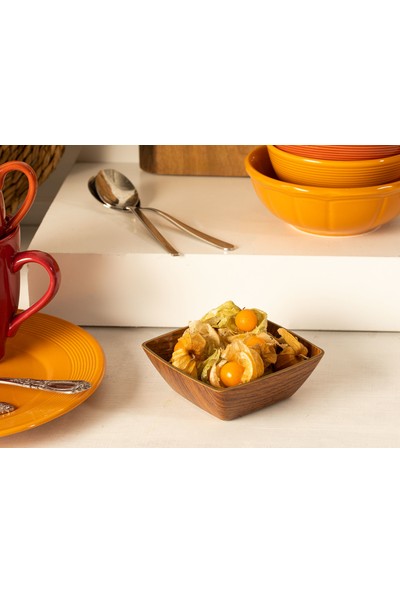 Madame Coco Dorote Dikdörtgen Kase - Toprak