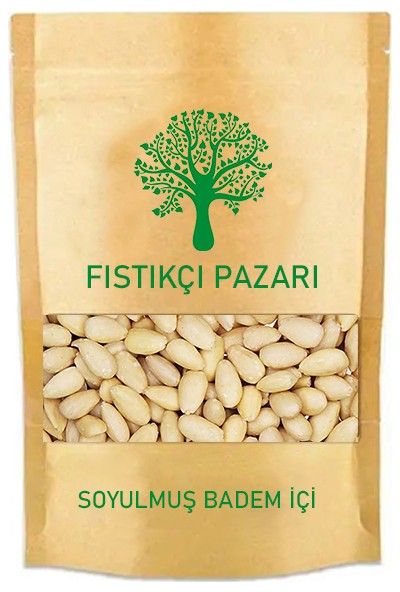 Fıstıkçı Pazarı Soyulmuş Badem İçi 2.5 Kg Fıstıkçı Pazarı Soyulmuş Badem İçi 2.5 Kg