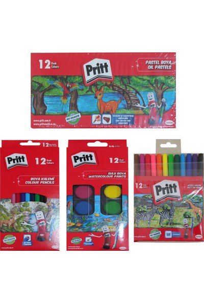 Pritt Prit Boya Seti Pritt Prit Boya Seti