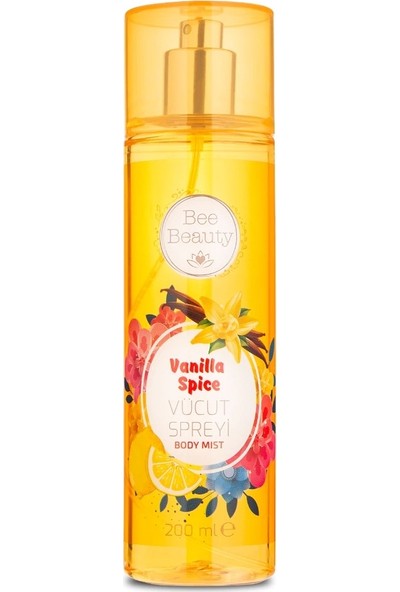 Bee Beauty Vanilla Spice Vücut Spreyi 200 ml Bee Beauty Vanilla Spice Vücut Spreyi 200 ml