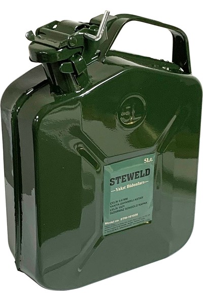 Steweld Çelik Yakıt Bidonu 5 lt