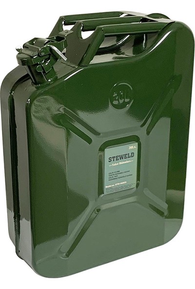Steweld STW-162033 Çelik Yakıt Bidonu 20 lt