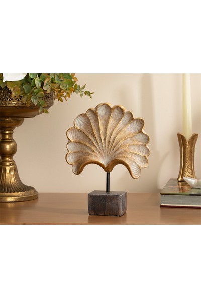 English Home Glossy Polyresin Dekoratif Obje 16,2 x 5,3 x 20,5 cm Gold English Home Glossy Polyresin Dekoratif Obje 16,2 x 5,3 x 20,5 cm Gold
