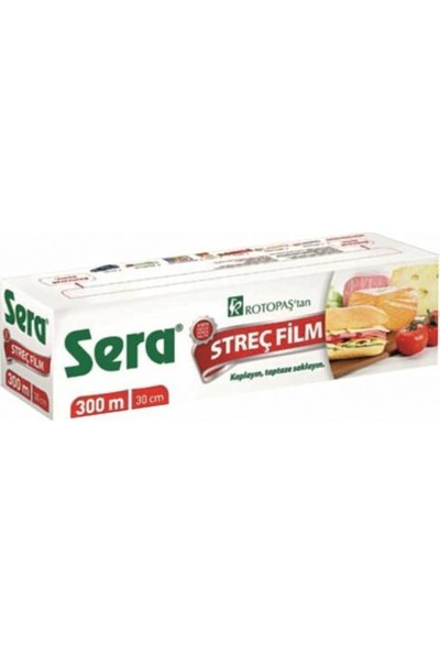 Sera Streç Film 30 cm x 300 M - 8 Mikron