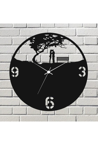Reklamcım Aşk Dekoratif Duvar Saati