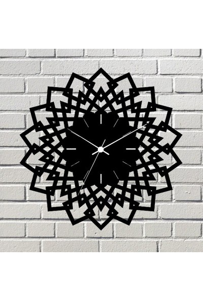 Reklamcım Desenli Dekoratif Duvar Saati