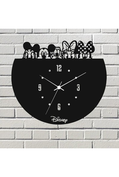 Reklamcım Disney Dekoratif Duvar Saati