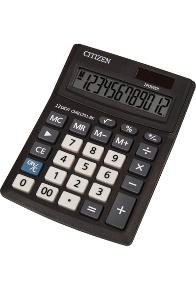 Citizen Cmb-1201Bk Orta Boy Hesap Makinesi Citizen Cmb-1201Bk Orta Boy Hesap Makinesi