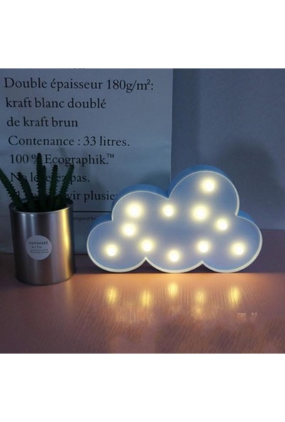 Şeker Ofisi Mavi Bulut Gece Lambası Şeker Ofisi Mavi Bulut Gece Lambası