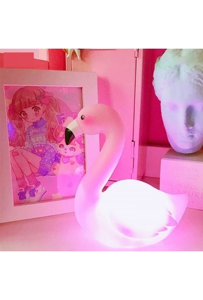 Şeker Ofisi Flamingo Gece Lambasi