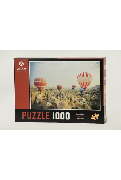 Adam Games Kapadokya 1000 Parça Puzzle Adam Games Kapadokya 1000 Parça Puzzle