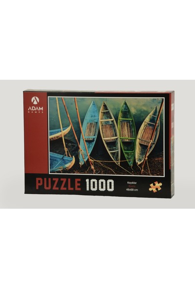 Adam Games Kayıklar 1000 Parça Puzzle Adam Games Kayıklar 1000 Parça Puzzle