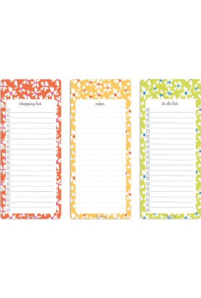 FAbooks Papatya Bloknot Seti- To-Do List, Shopping List & Notes 3’lü FAbooks Papatya Bloknot Seti- To-Do List, Shopping List & Notes 3’lü