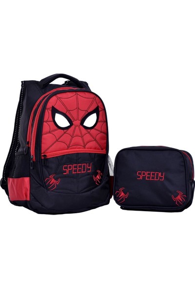 Çantaland Anaokulu ve İlkokul Beslenmeli Su Geçirmez Erkek Çocuk Okul Çantası Örümcek Adam Çantaland Anaokulu ve İlkokul Beslenmeli Su Geçirmez Erkek Çocuk Okul Çantası Örümcek Adam