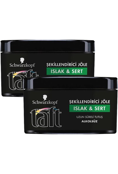Taft Jöle Islak Sert 200ML ( 2 Adet ) Taft Jöle Islak Sert 200ML ( 2 Adet )