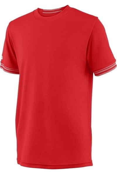 Wilson B Team Solid Crew Erkek Çocuk T-Shirt WRA770205 Wilson B Team Solid Crew Erkek Çocuk T-Shirt WRA770205