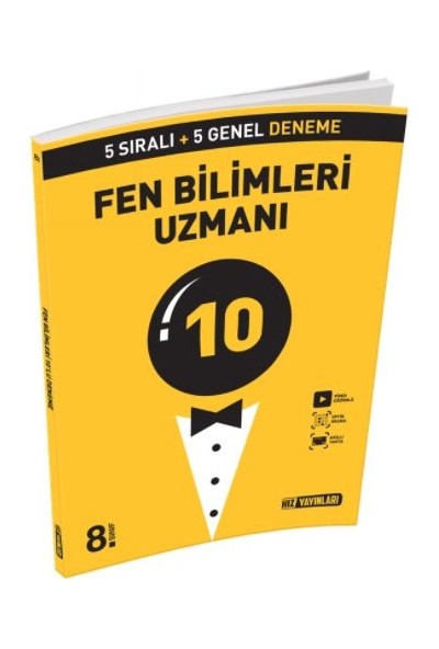 Hız Yayınları 8. Sınıf Fen Bilimleri Uzman 10'lu Deneme