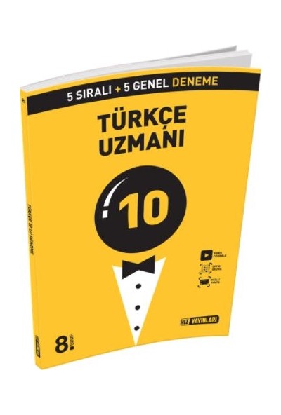 Hız Yayınları 8. Sınıf Türkçe Uzman 10'lu Deneme