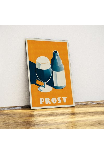 Javvuz Frost Dekoratif Metal Poster