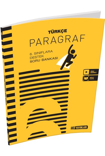 Hız Yayınları 6. Sınıf Türkçe Paragraf Soru Bankası