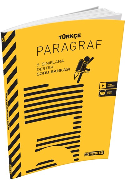 Hız Yayınları 5. Sınıf Türkçe Paragraf Soru Bankası