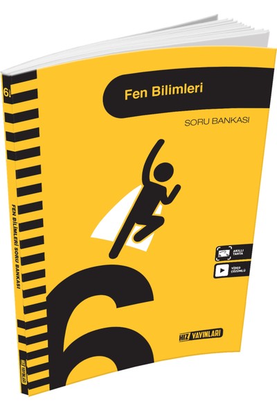 Hız Yayınları 6. Sınıf Fen Bilimleri Soru Bankası