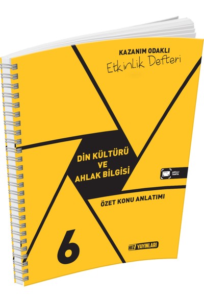 Hız Yayınları 6. Sınıf Din Kültürü ve Ahlak Bilgisi Özet Konu Anlatımlı Etkinlik Kitabı Hız Yayınları 6. Sınıf Din Kültürü ve Ahlak Bilgisi Özet Konu Anlatımlı Etkinlik Kitabı