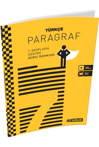 Hız Yayınları 7. Sınıf Türkçe Paragraf Soru Bankası