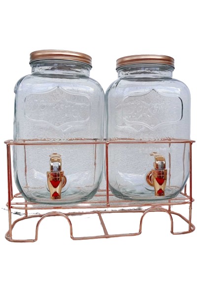 Acar 2'li Cam Damacana 4 + 4lt