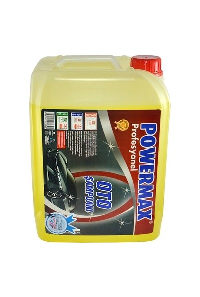 Powermax Oto Şampuanı Cilalı 5 kg Powermax Oto Şampuanı Cilalı 5 kg
