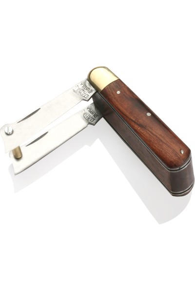 Dadaş Sarı Başlıklı Gül Salı Ceviz Aşı Çakısı Çift