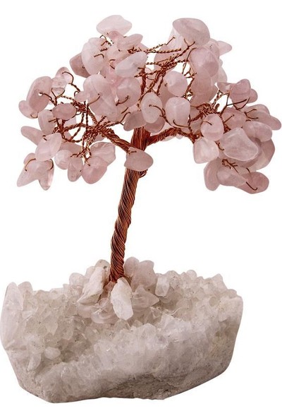 Saff Doğal Taş Pembe Kuvars, Kristal Kuvars Dekoratif Doğal Taş Ağaç 201522 Saff Doğal Taş Pembe Kuvars, Kristal Kuvars Dekoratif Doğal Taş Ağaç 201522