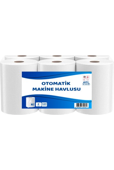 Maximum Otomatık Hareketli Makine Havlusu 6 Rulo 2 kg Katlı Kağıt Havlu Maximum Otomatık Hareketli Makine Havlusu 6 Rulo 2 kg Katlı Kağıt Havlu