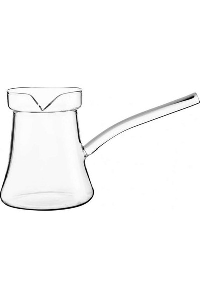 Evim Tatlı Evim Ateşe Dayanıklı Borosilikat Cam Cezve 300 ml