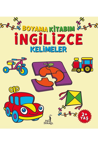 Boyama Kitabım-İngilizce Kelimeler Boyama Kitabım-İngilizce Kelimeler