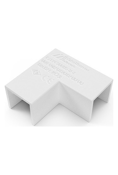 Mavi Tasarım Kablo Kanalı Ek Parçaları L Dönüş Parçası 12X12 Mavitasarımdan 12 Adet Mavi Tasarım Kablo Kanalı Ek Parçaları L Dönüş Parçası 12X12 Mavitasarımdan 12 Adet