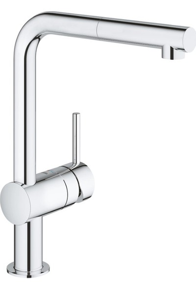 Grohe Minta Tek Kumandalı Spiralli Eviye Bataryası - 32168000 Grohe Minta Tek Kumandalı Spiralli Eviye Bataryası - 32168000