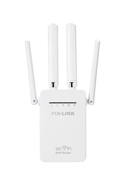 Pix-Link LV-WR09 Kablosuz-N Wps + Wısp+Wds 300 Mbps Repeater+Access Point+Bridge Kablosuz Router Pix-Link LV-WR09 Kablosuz-N Wps + Wısp+Wds 300 Mbps Repeater+Access Point+Bridge Kablosuz Router